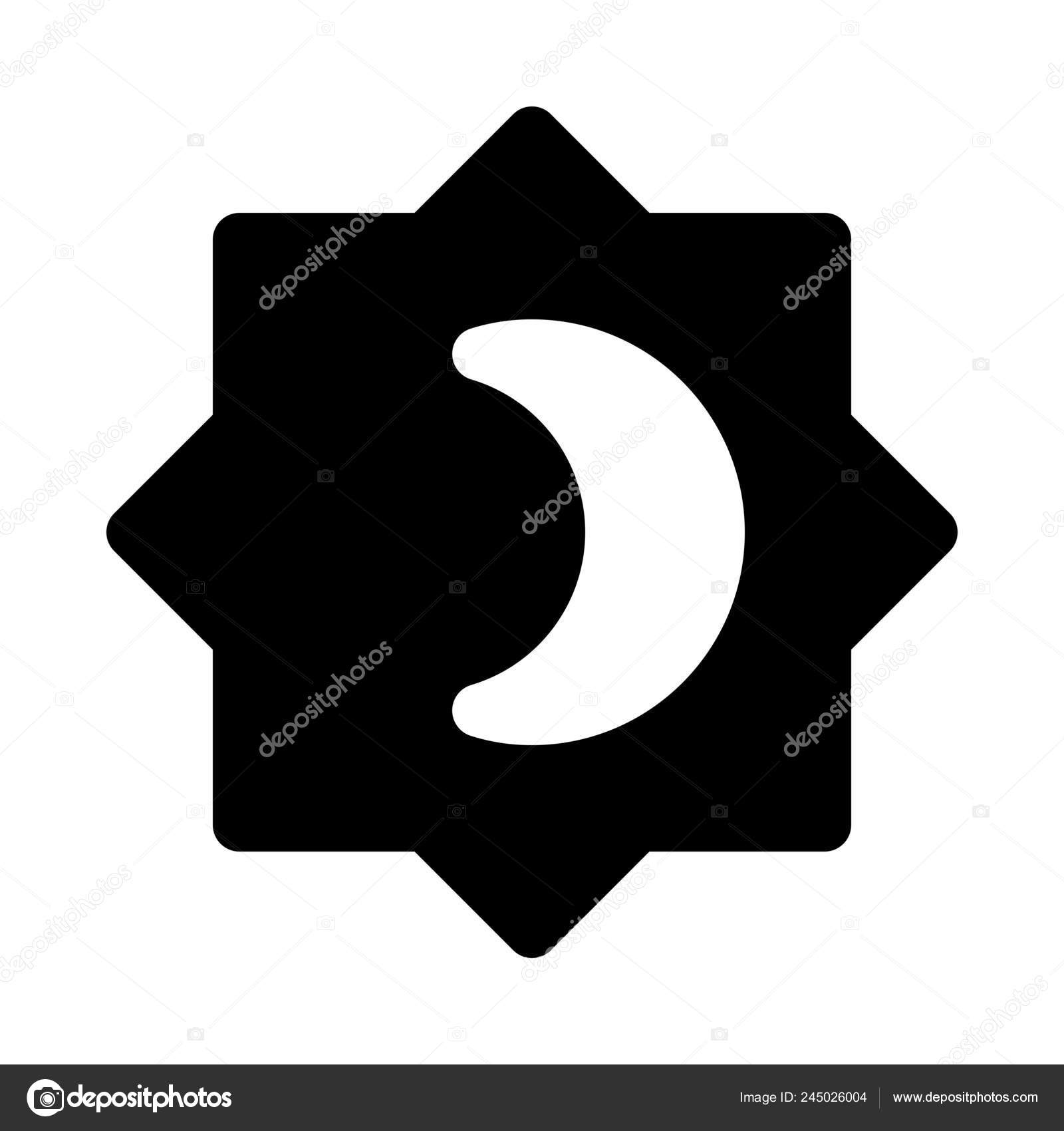Low Brightness Option Background Close Isolated Stock Vector by ...