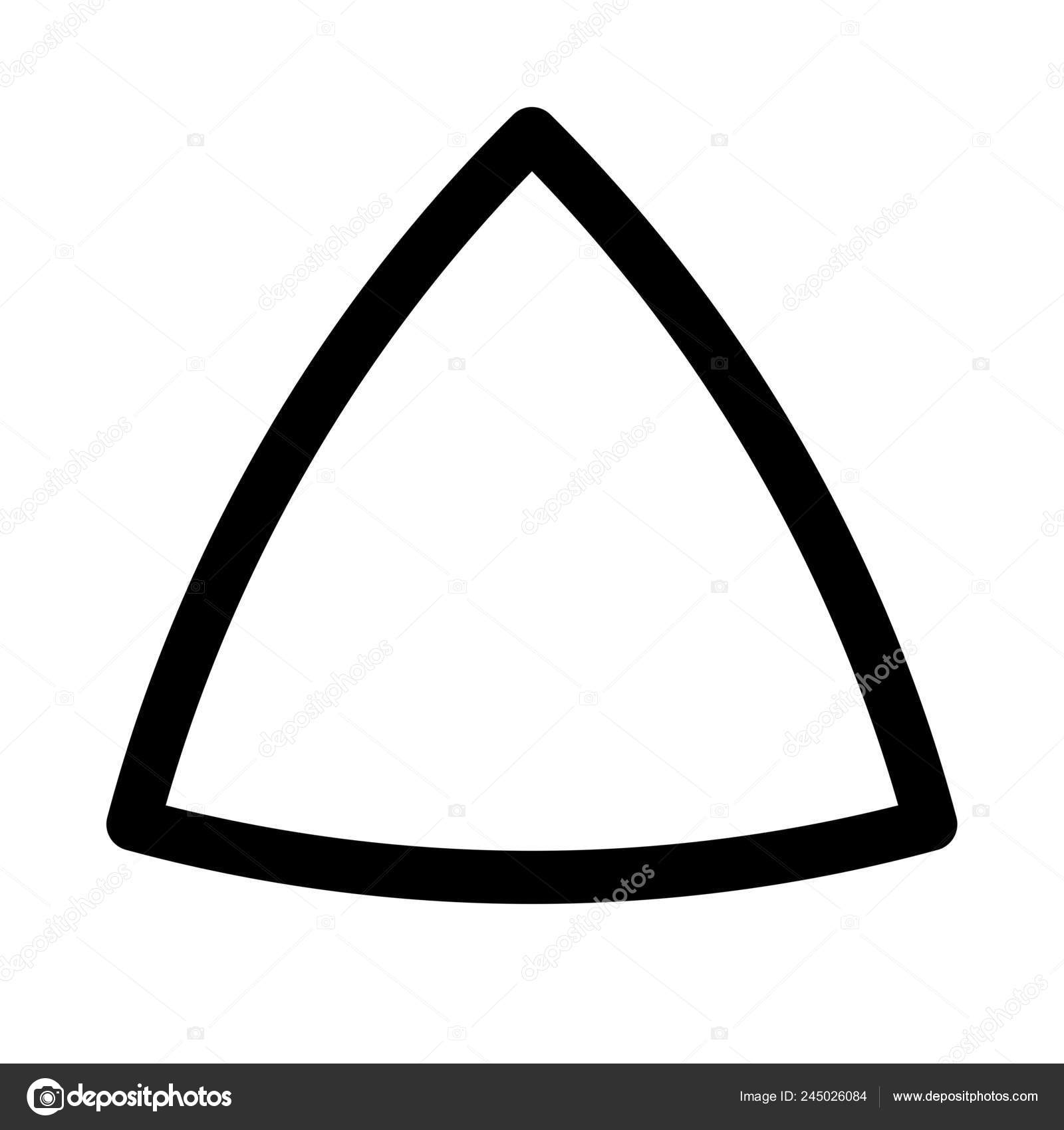 Reuleaux Triangle Shape Background Close Stock Vector Image by ©get4net ...