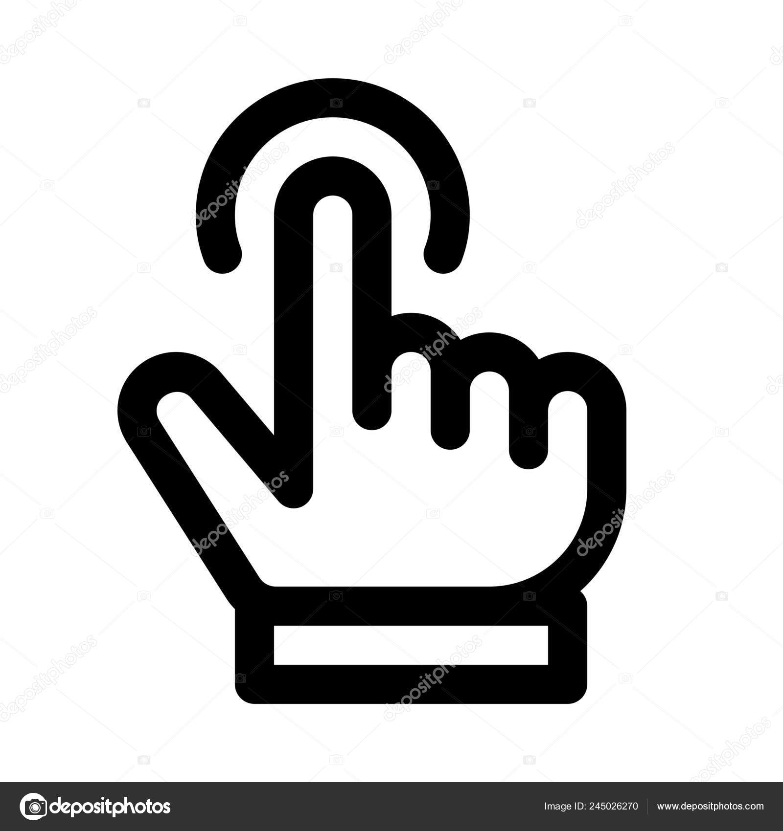 Single Tap Screen Background Close Stock Vector Image by ©get4net ...