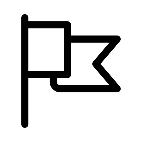 Flag Report User Isolated White Background Stock Vector by ©get4net ...