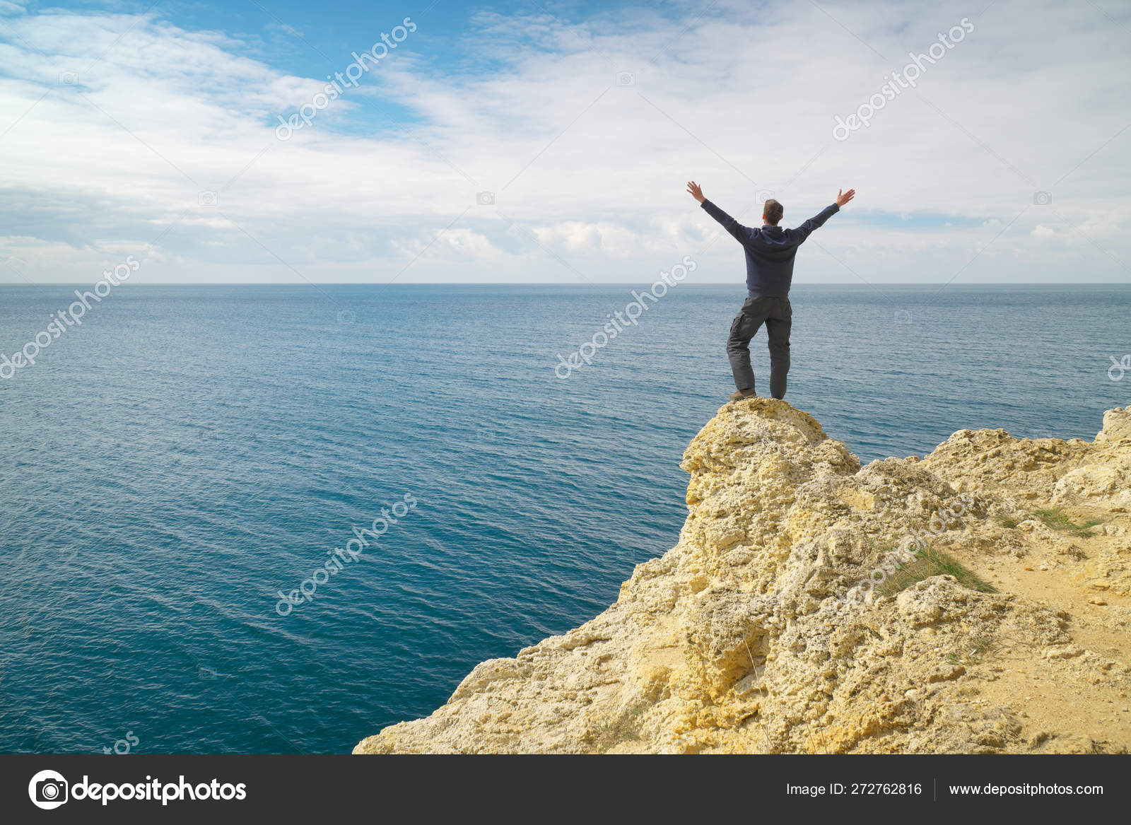 Cliff Edge Looking Up