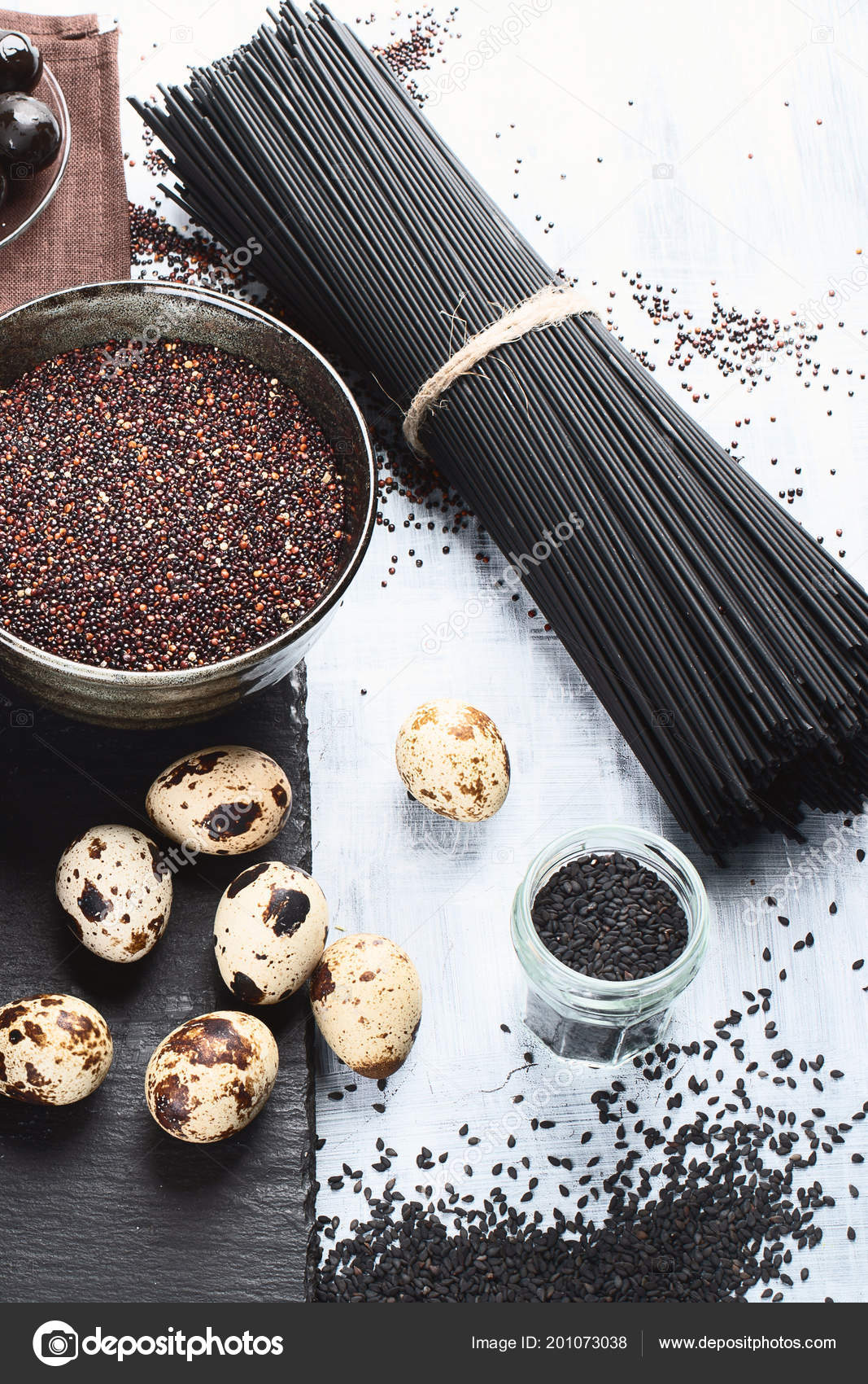 Black Food Dark Cooking Background Stock Photo by ©bit245 201073038