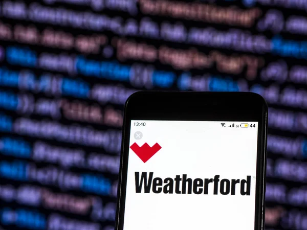 Stockfotos Weatherford logo Bilder, Stockfotografie Weatherford logo ...