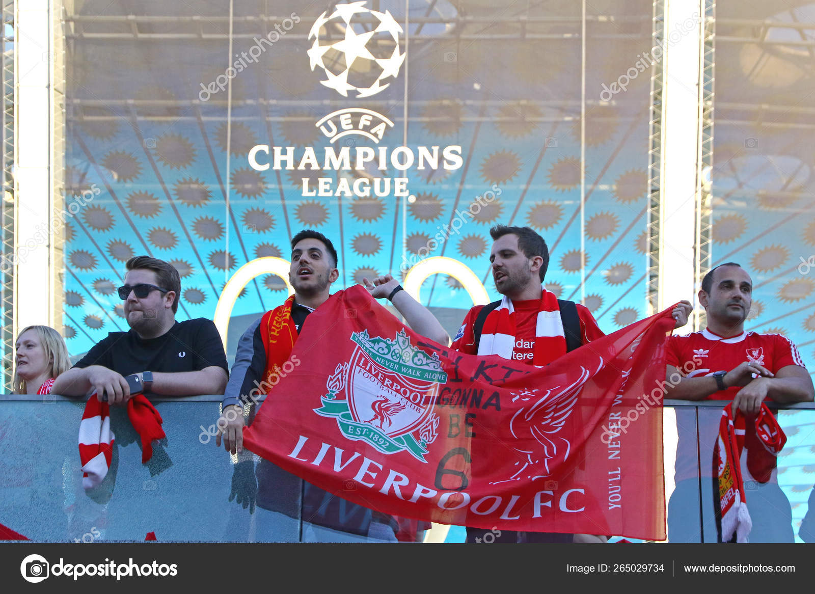 UEFA Champions League Final 2018 Real Madrid v Liverpool – Stock ...
