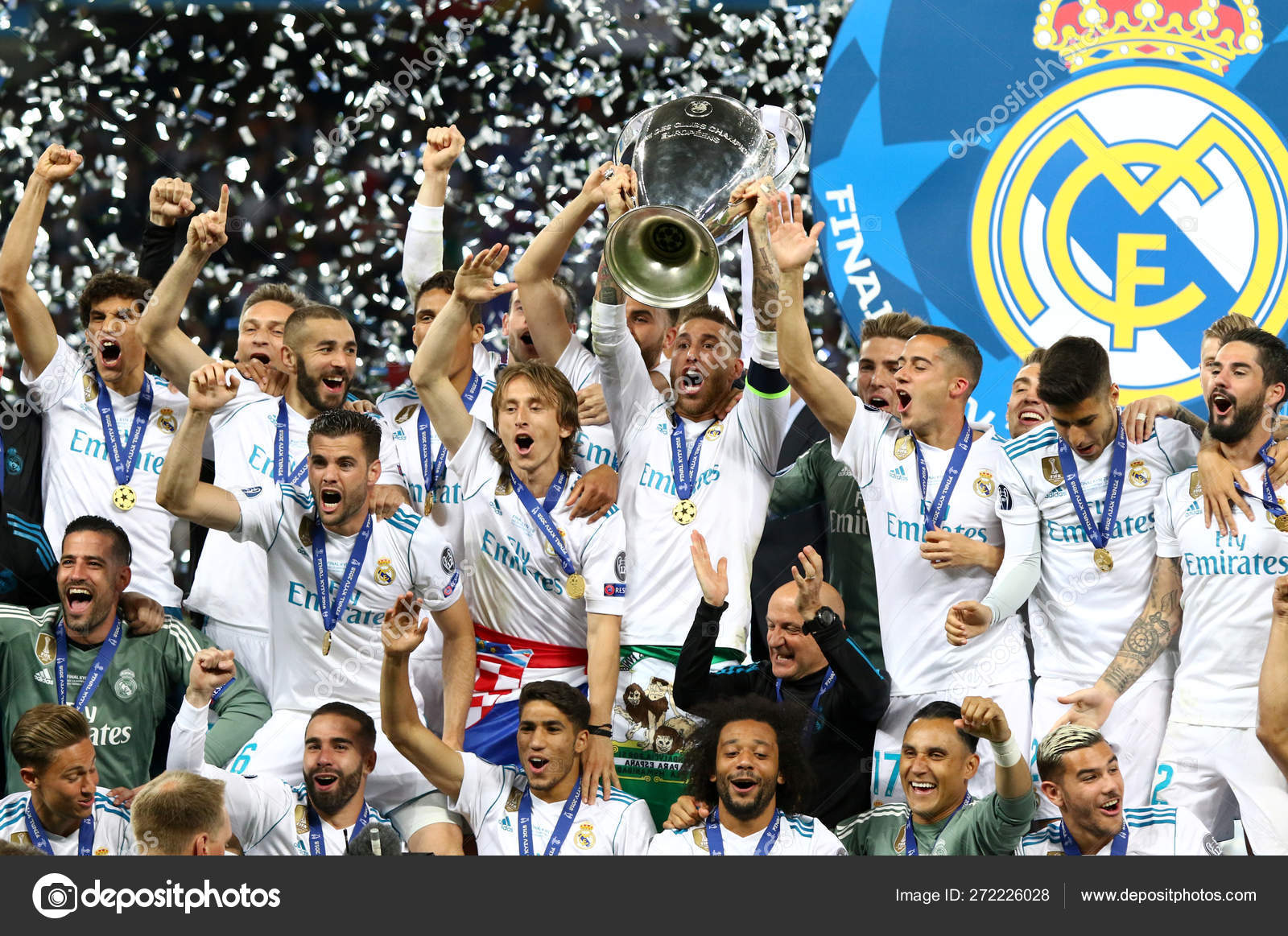 UEFA Champions League Final 2018 in Kyiv, Ukraine – Stock Editorial ...