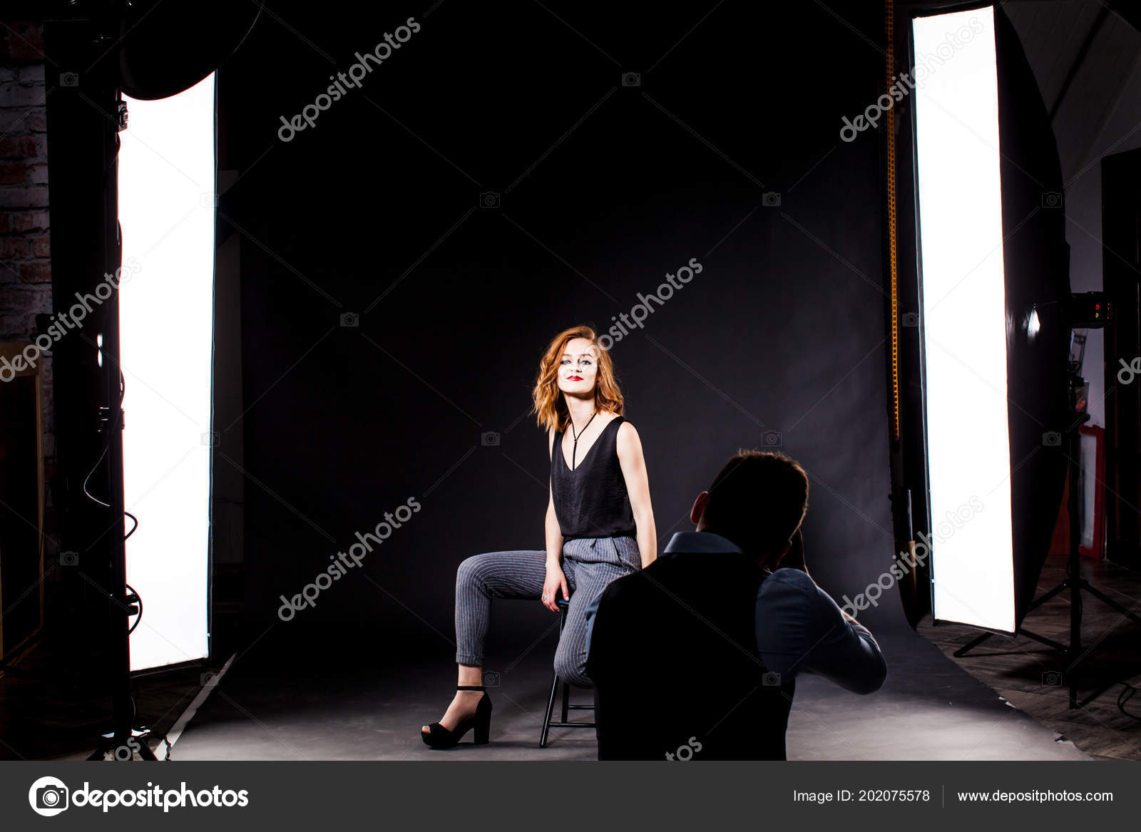 Photographer and model Stock Photo by ©oksixx 202075578