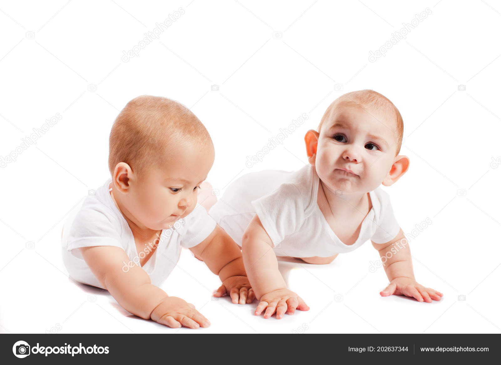 Two kids try to craw Stock Photo by ©oksixx 202637344