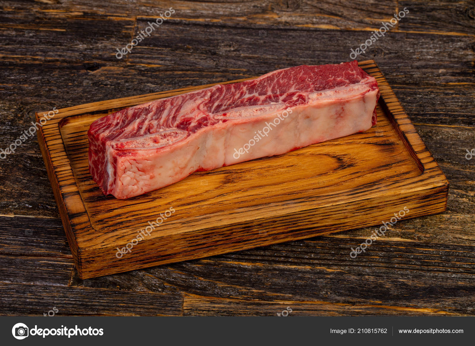 Raw Beef Steak Short Ribs Black Angus Stock Photo by ©AndreySt 210815762