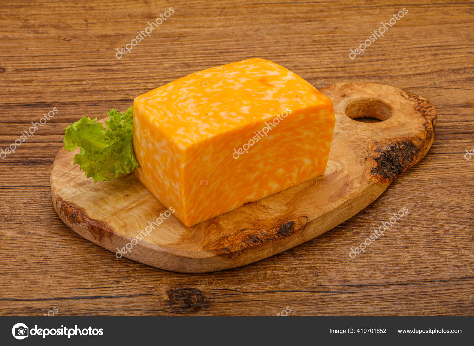Dairy Marble Cheese Brick Board Stock Photo by ©AndreySt 410701852