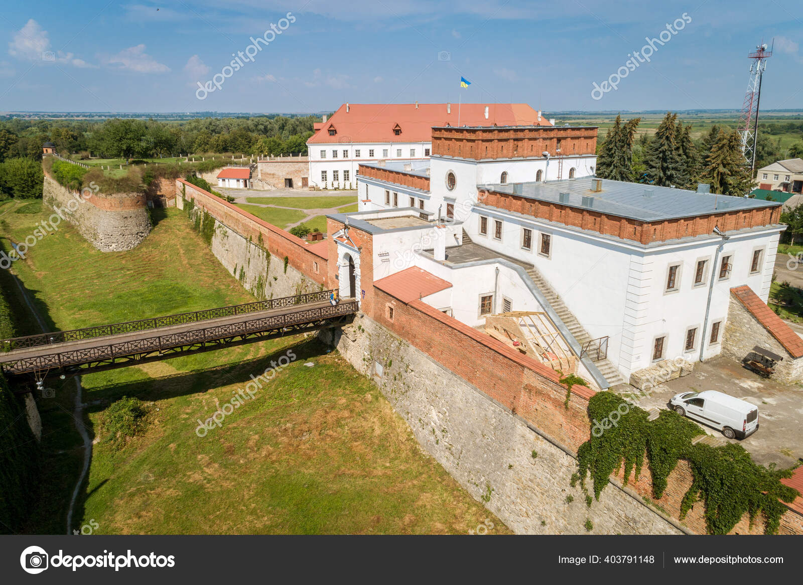 Main Entrance Medieval Dubno Castle Dubno Town Rivne Region Ukraine ...