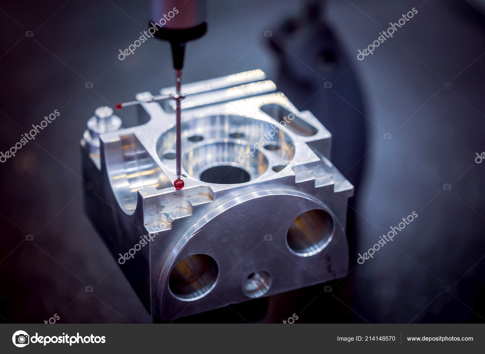 Quality Control Measurement Probe Metalworking Cnc Milling Machine ...