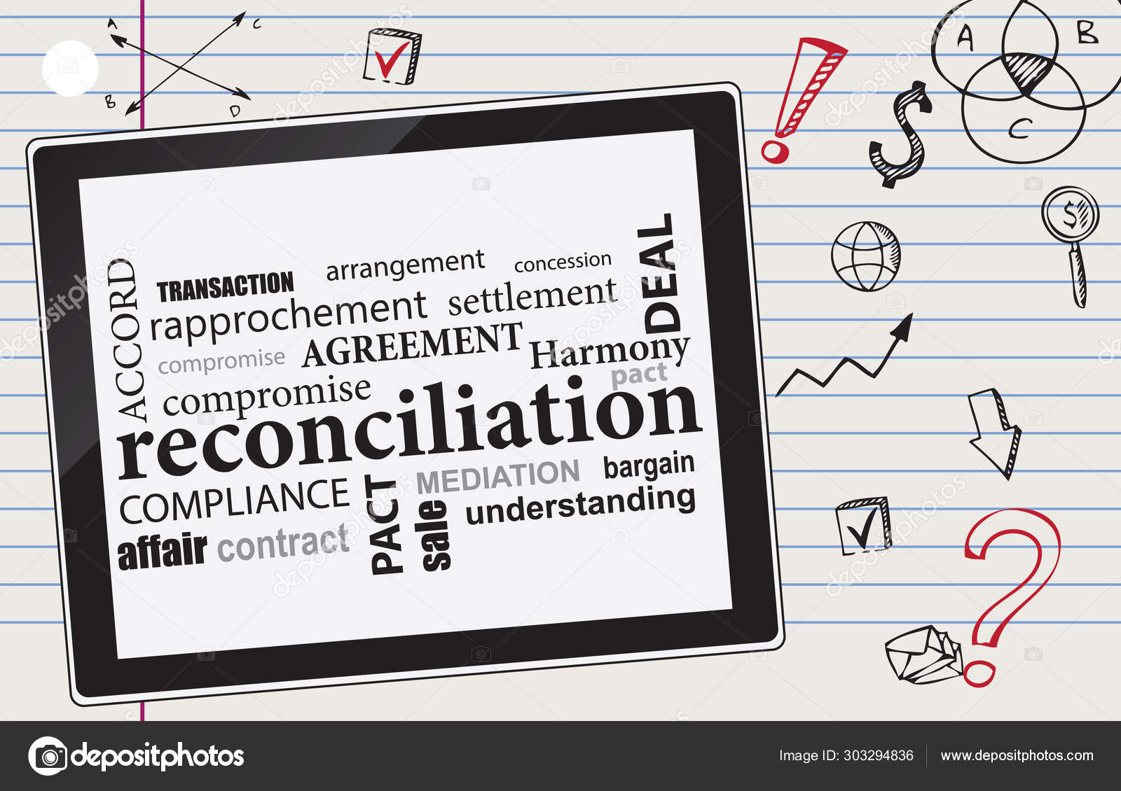 Business reconciliation framework Stock Vector Image by ©VIPDesignUSA ...