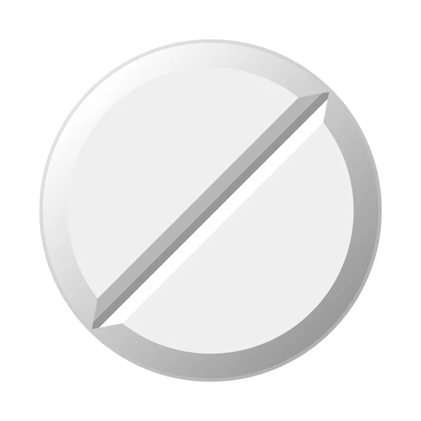 White pill Stock Vector Image by ©Ghenadie #8905951