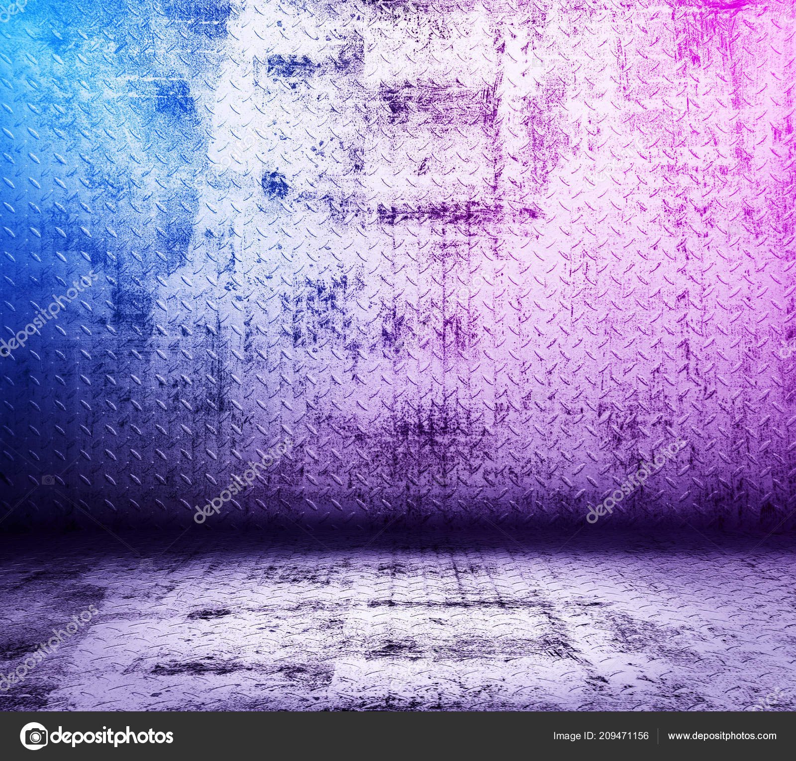 Metallic Interior Background Neon Lights Stock Photo by ©avlntn 209471156