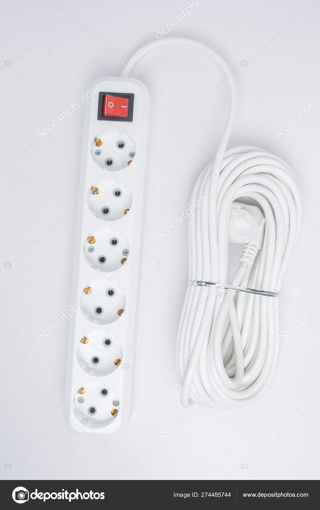 Electrical extension cord Stock Photo by ©kiriak09 274485744