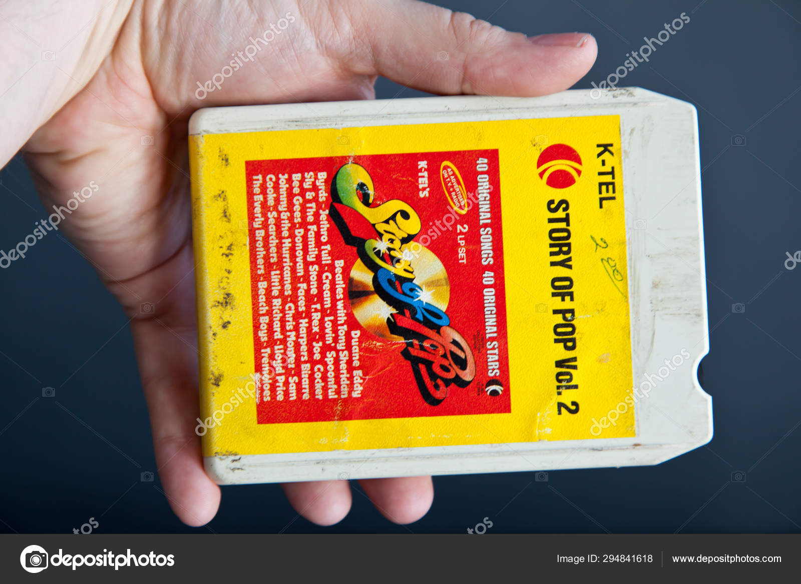 Toronto, Canada - August 09 2019: Eight track or 8 track cartrid ...