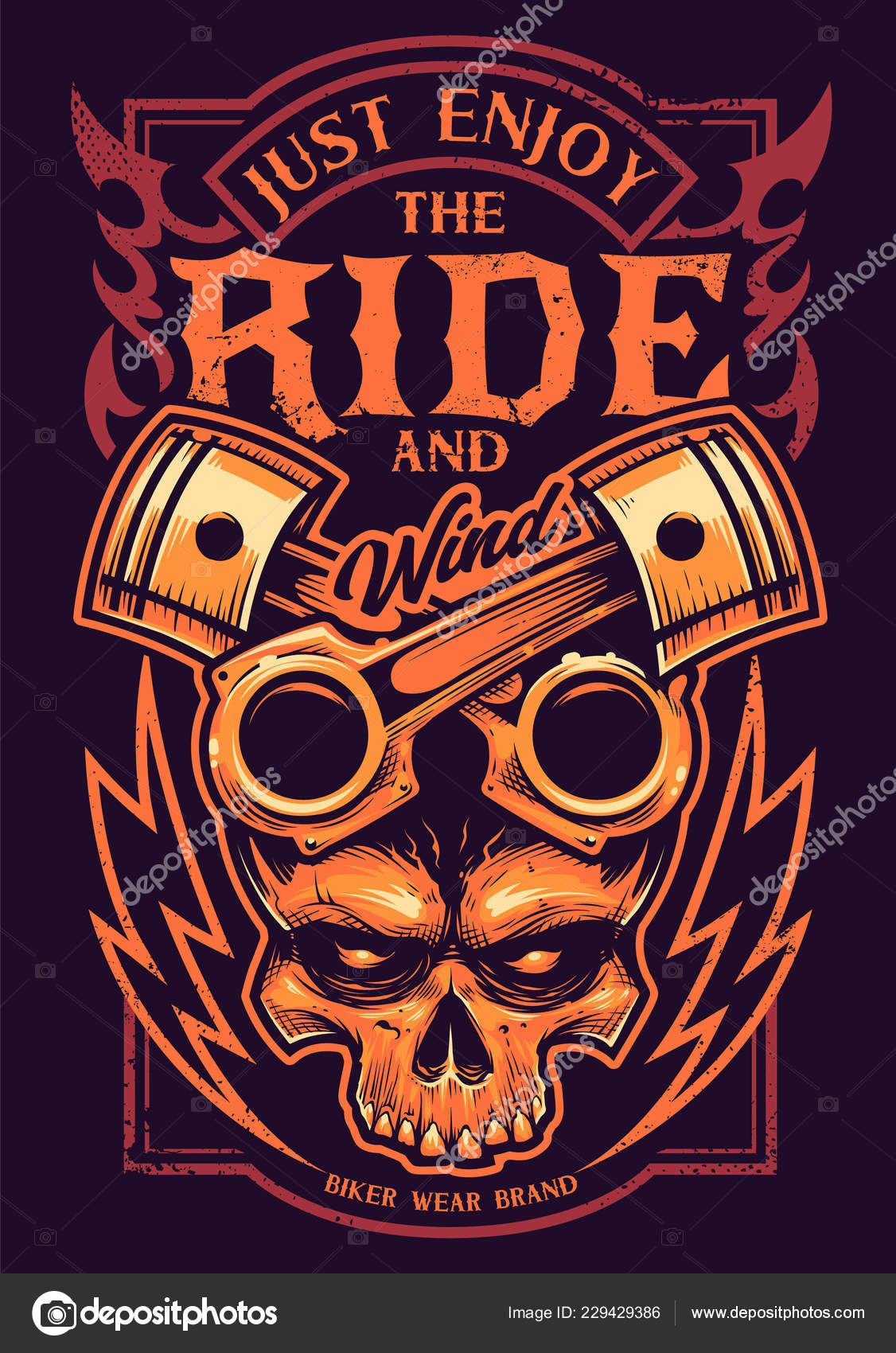 Crossed Pistons Tattoo