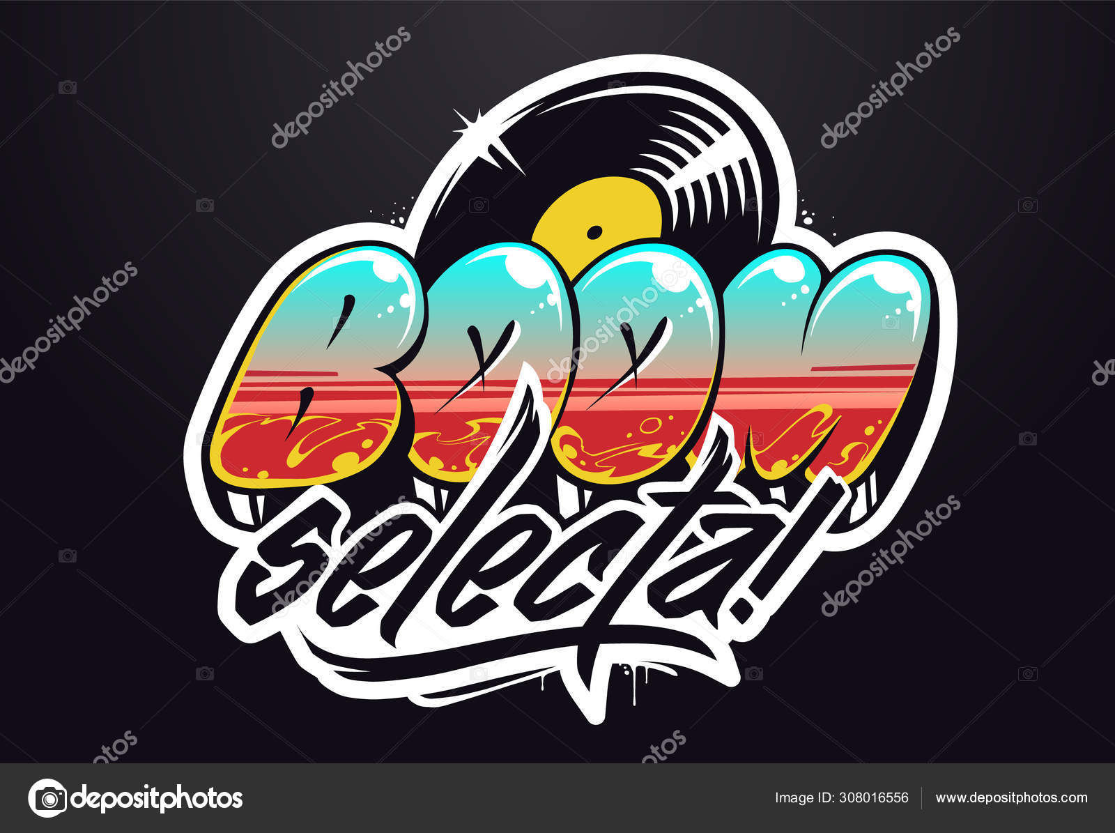 Graffiti Music Symbols