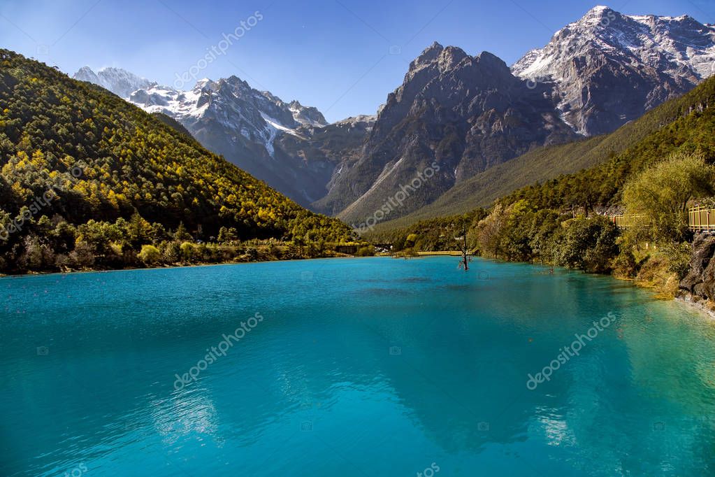 Parque Nacional Lanyuegu o Blue Moon Valley estos son cuatro lagos y ...