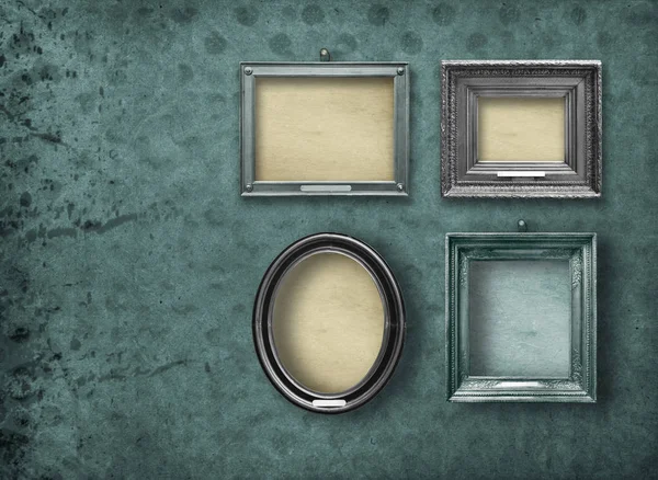 Picture silver frame — Stock Photo © Loraliu #3128778