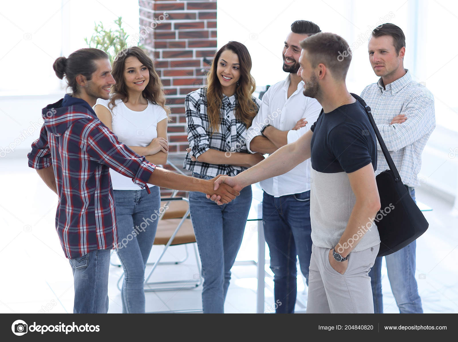 Customer Handshake