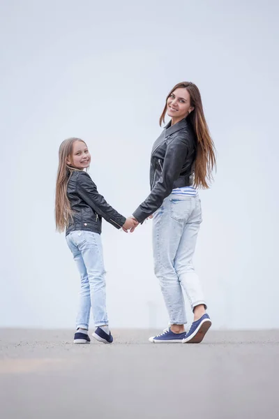 Mother daughter jeans Stock Photos, Royalty Free Mother daughter jeans ...