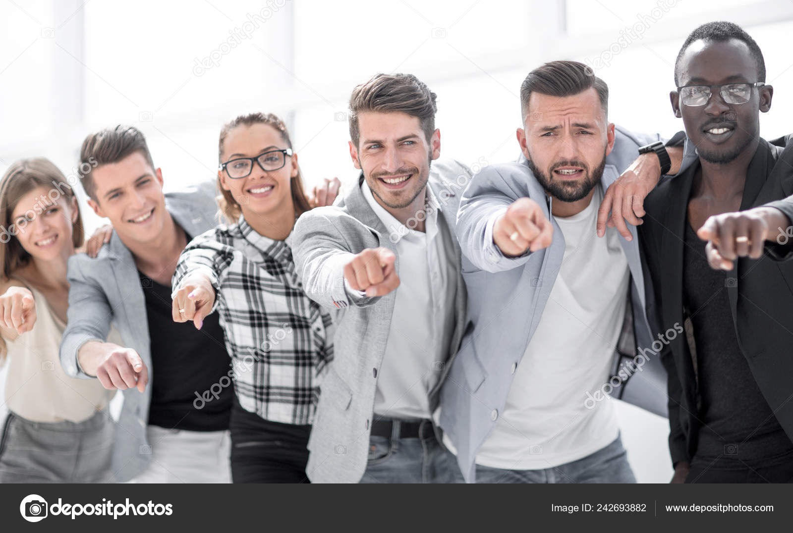 People Laughing And Pointing