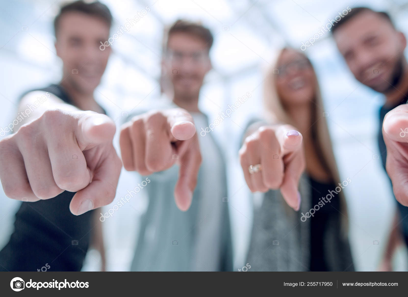 People Pointing Fingers