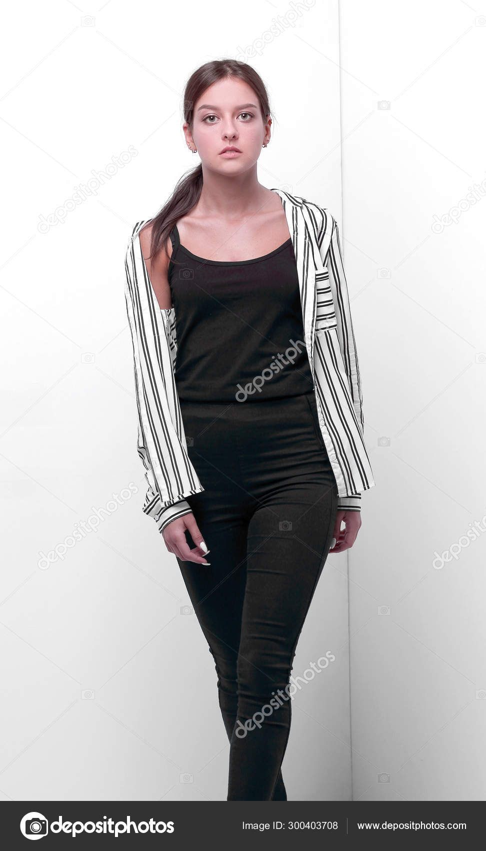Young woman comes forward. Stock Photo by ©depositedhar 300403708