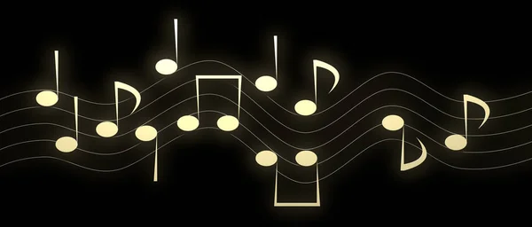 Golden music notes Stock Photos, Royalty Free Golden music notes Images ...