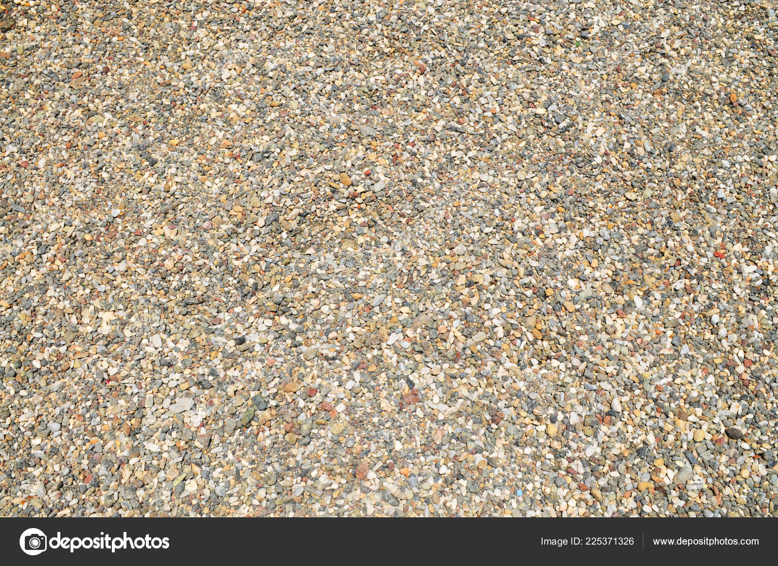 Top View Colorful Pebble Stones Beach Background Stock Photo by ©jonson ...