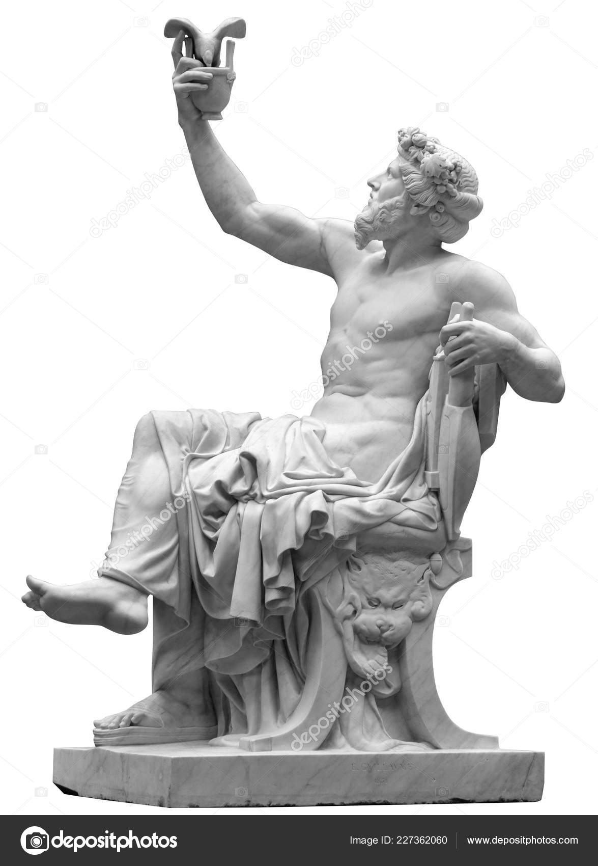 Dionysus Greek God Statue