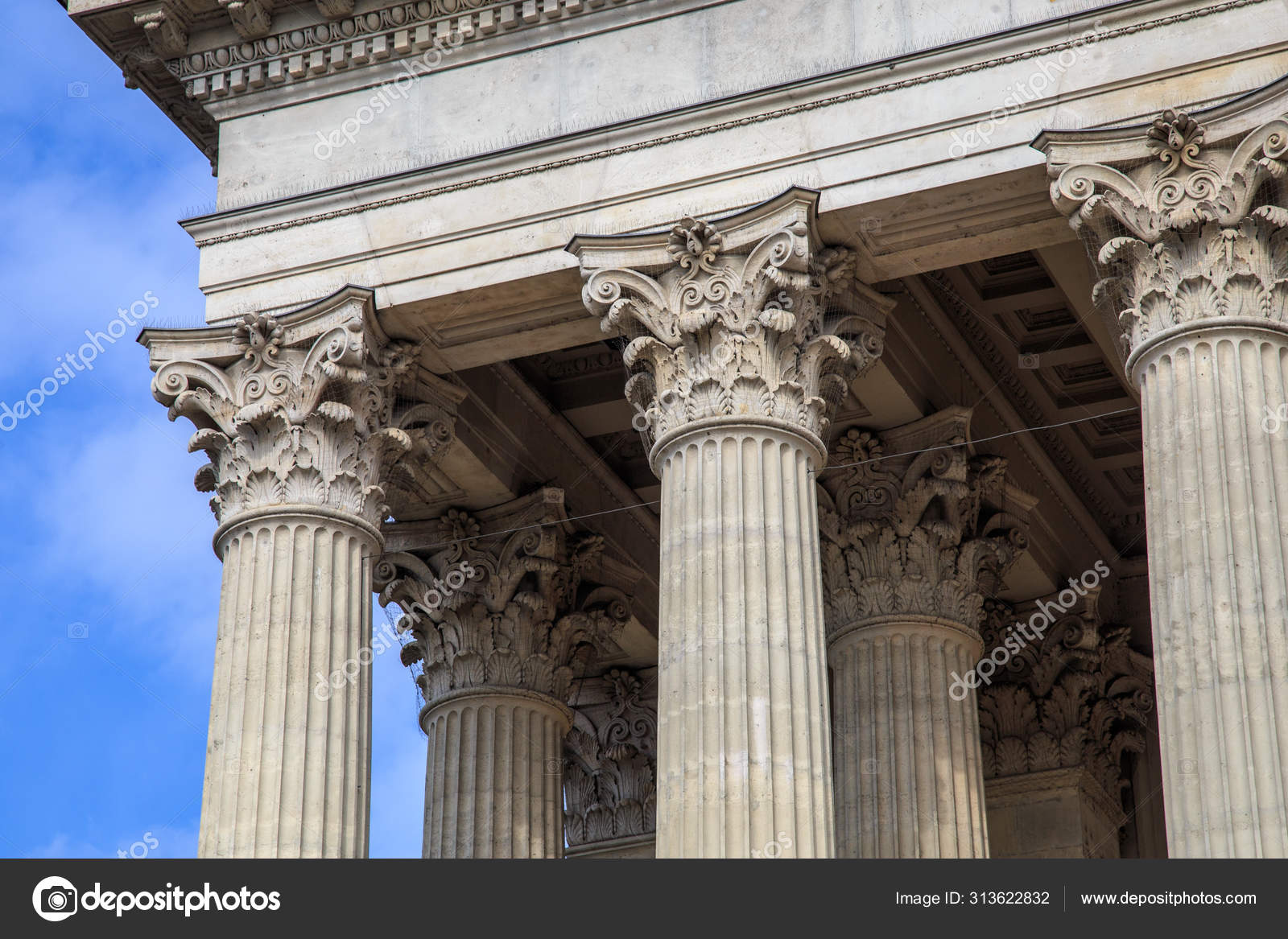 Greek Columns On Buildings