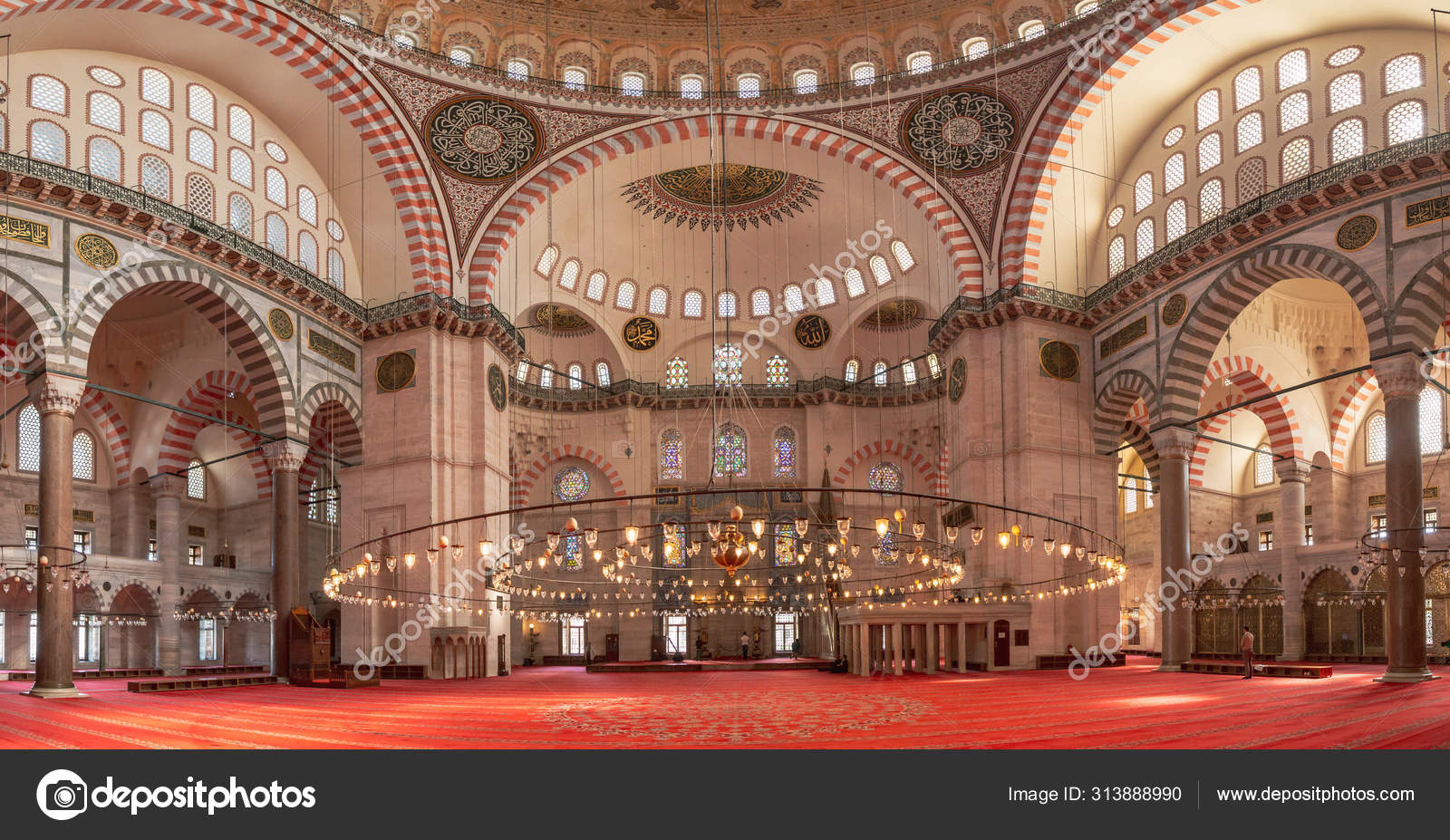 Suleymaniye Mosque Interior