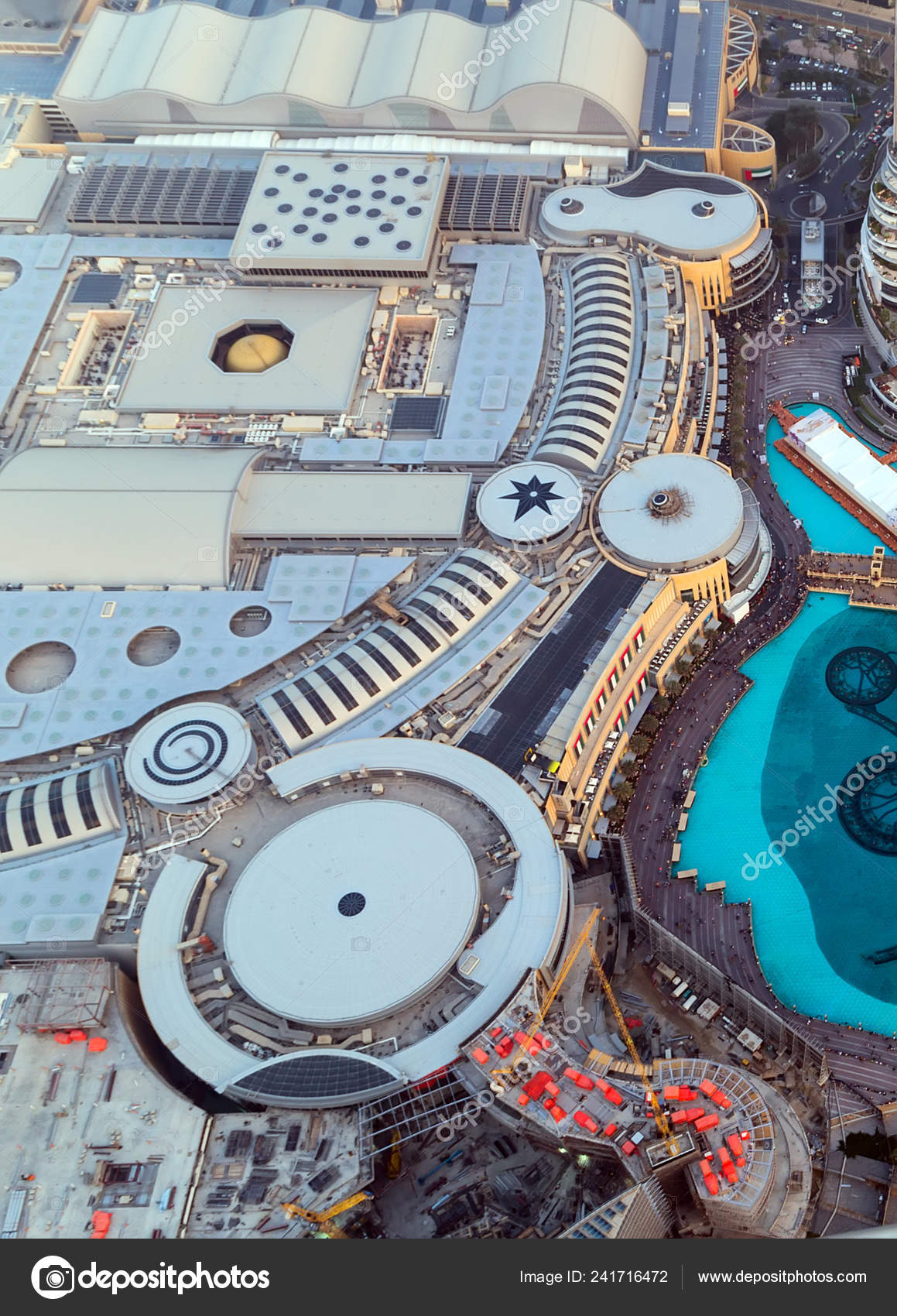Dubai Mall Aerial View