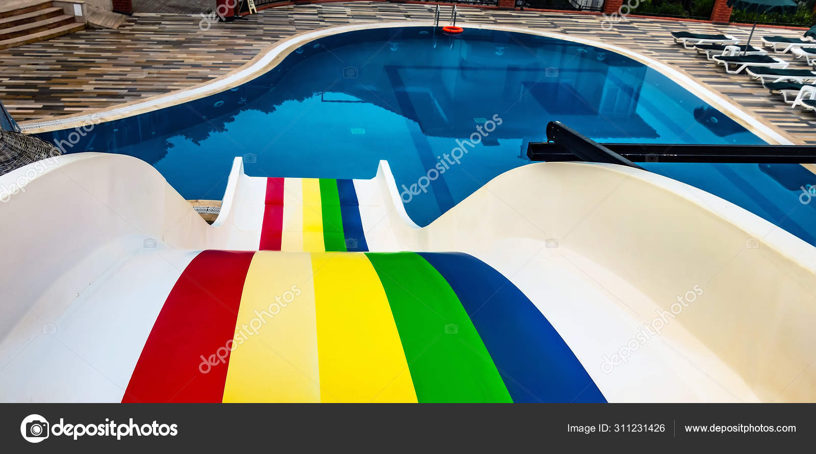 Toddler Swimming Pool With Slide