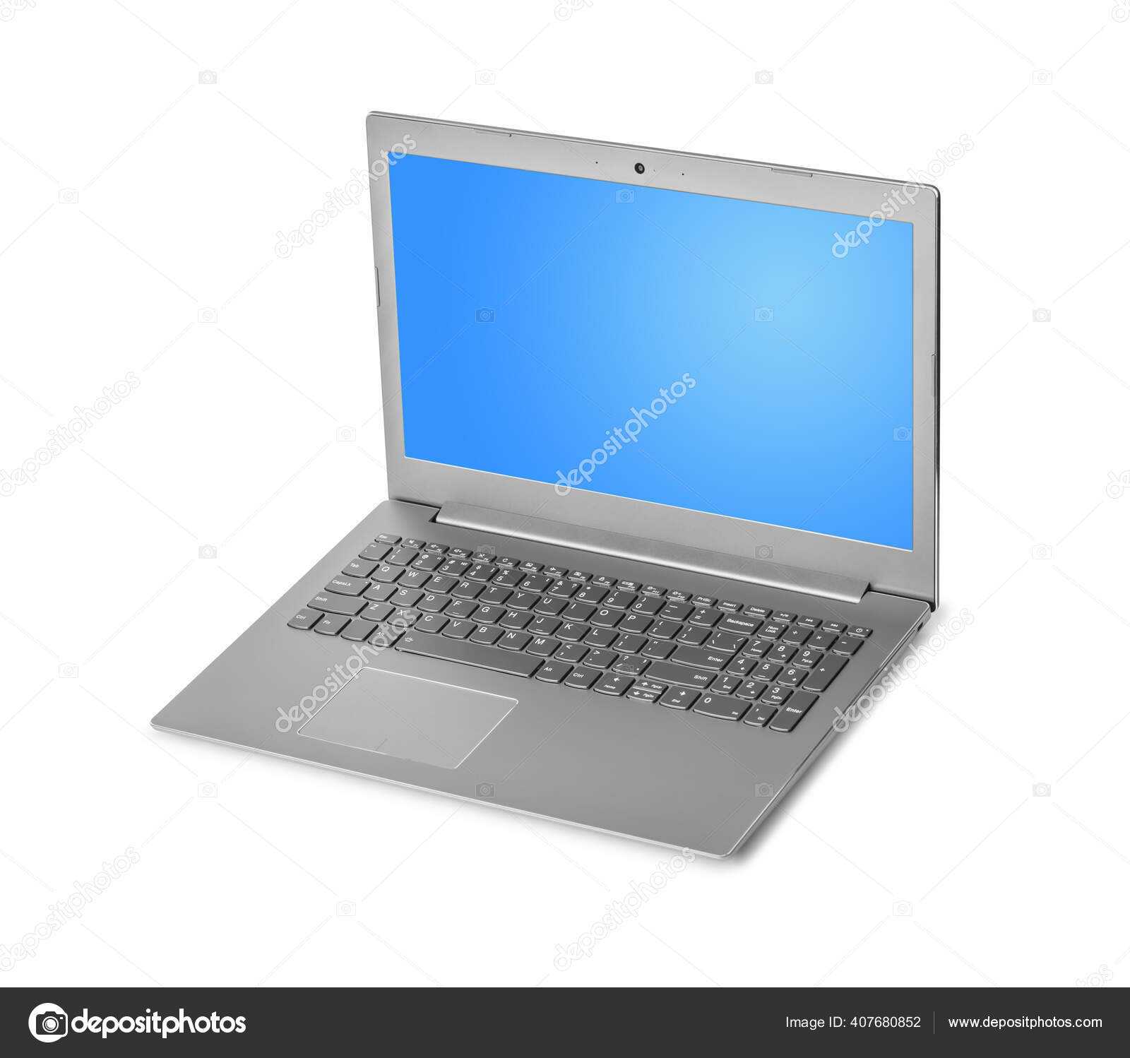 Notebook Computer Isolated White Background — Stock Photo © Violin ...