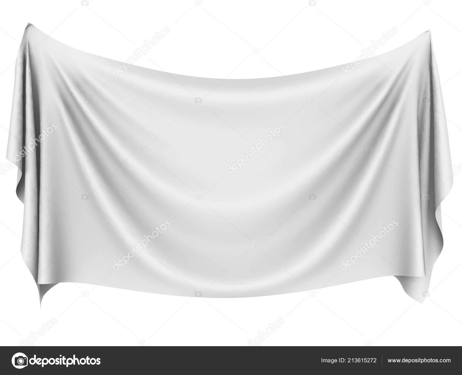 Blank Cloth Banner Psd