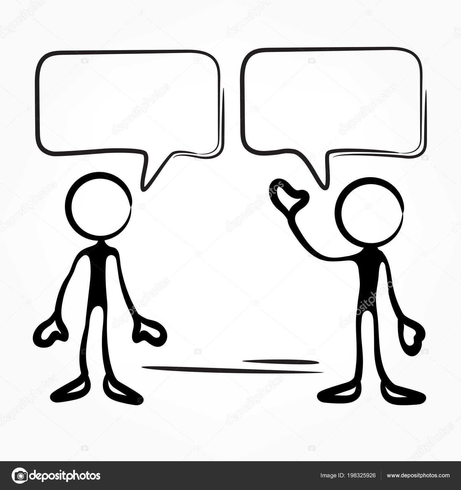 Stick Figure Meeting