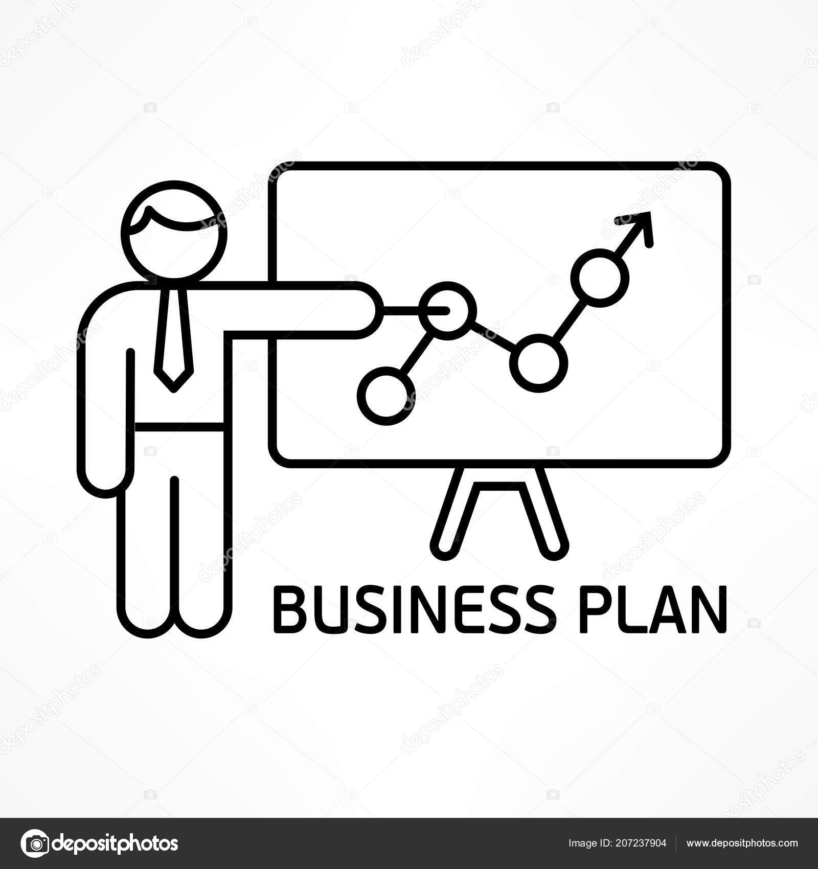 Flip chart linear business Stock Vector Image by ©creatOR76 #207237904