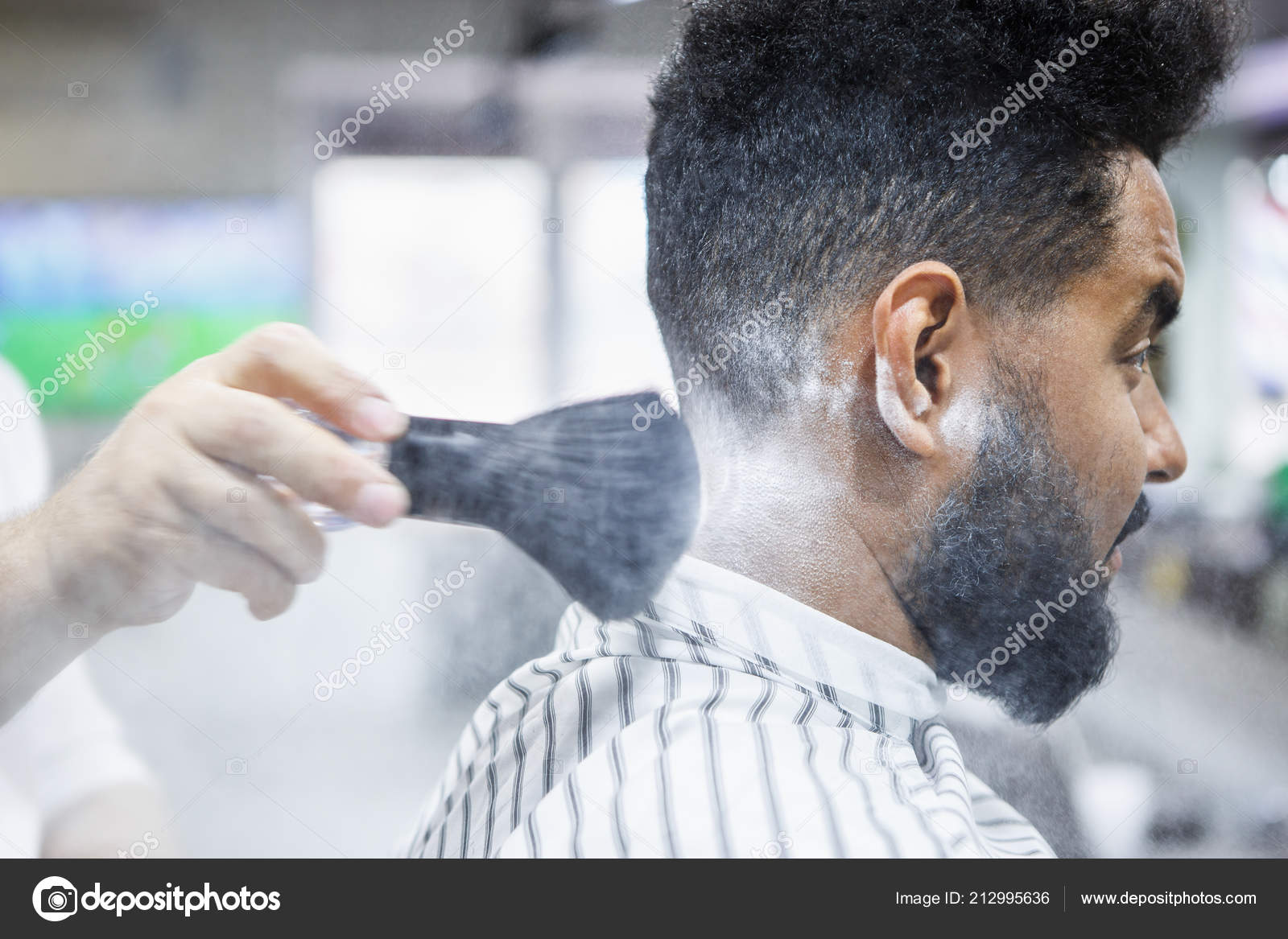 Talc Powder Barber