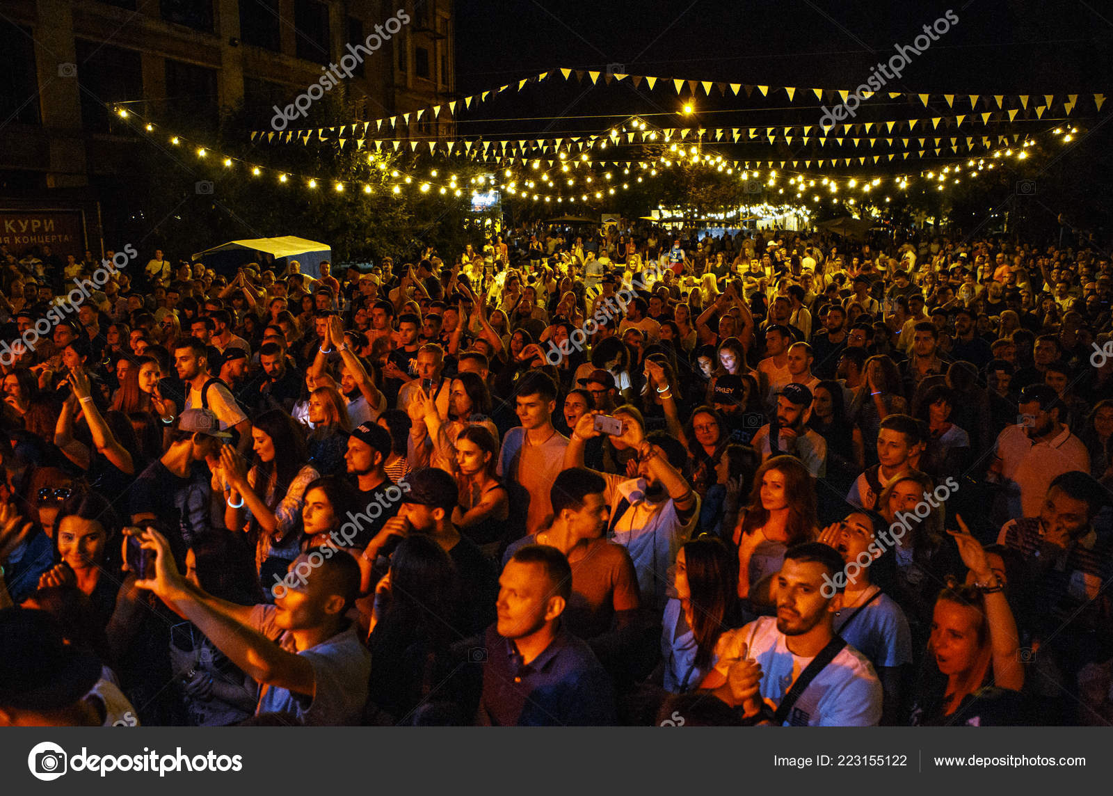 Concert Audience Stage View
