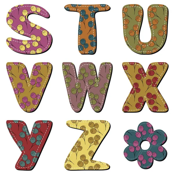 Scrapbook alphabet Stock Vector by ©kle555 52732807