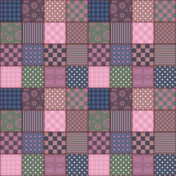 Patchwork Background Different Patterns Stock Vector Image by ©kle555 ...