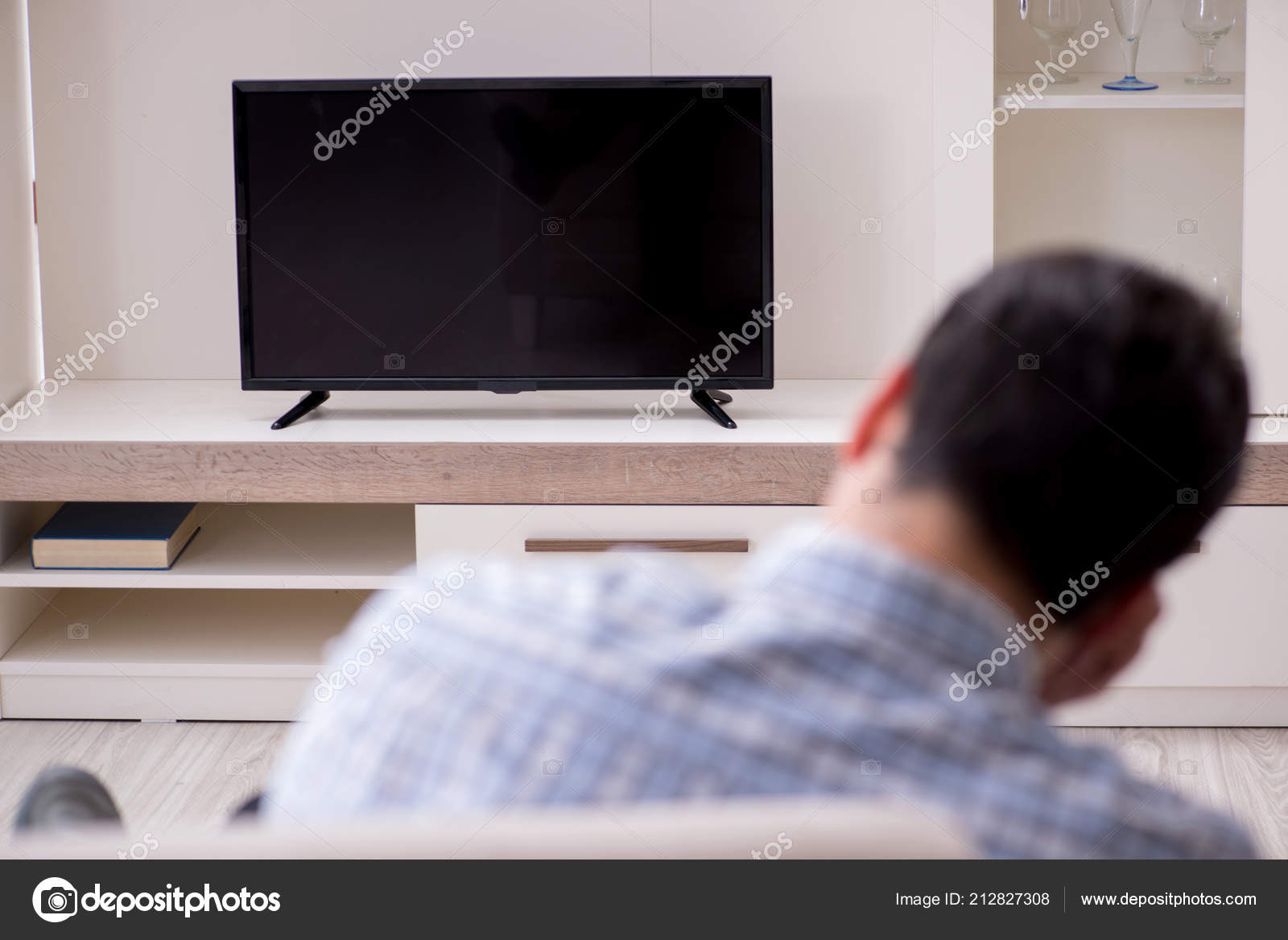 Lazy Person Watching Tv