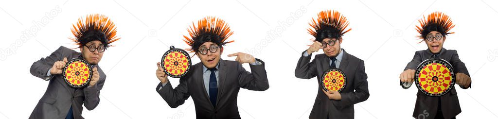 Man with darts Stock Photos, Royalty Free Man with darts Images ...