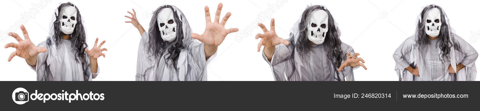 Scary man in halloween concept — Stock Photo © Elnur_ #246820314