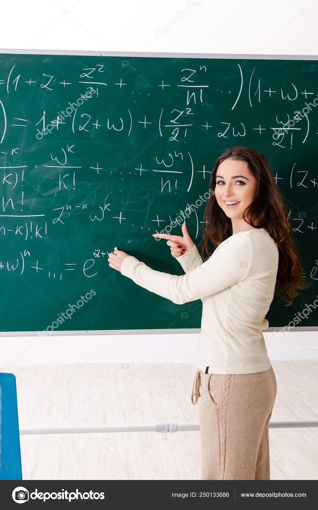 Female College Math Teacher