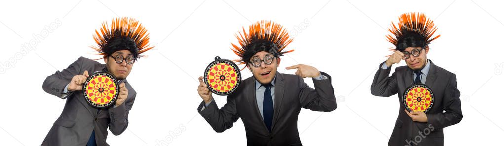 Man with darts Stock Photos, Royalty Free Man with darts Images ...