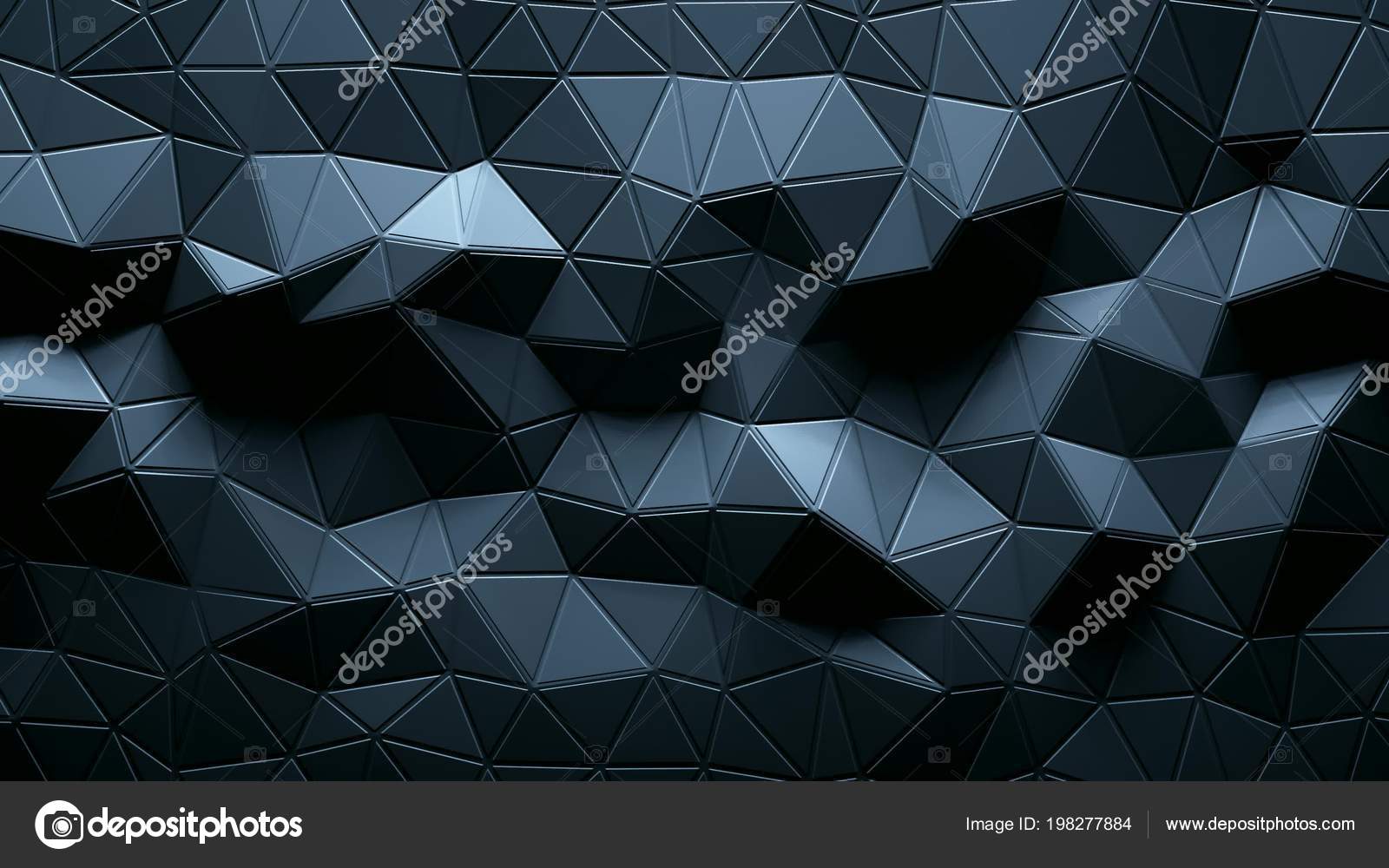 Abstract triangular crystalline background animation. Stock Photo by ...